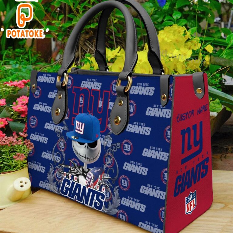 Dallas Cowboys NFL Jack Skellington Women Leather Hand Bag - Potatoke