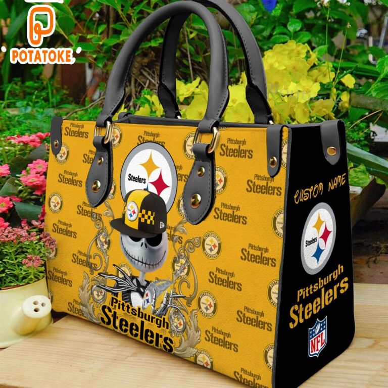 Dallas Cowboys NFL Jack Skellington Women Leather Hand Bag - Potatoke