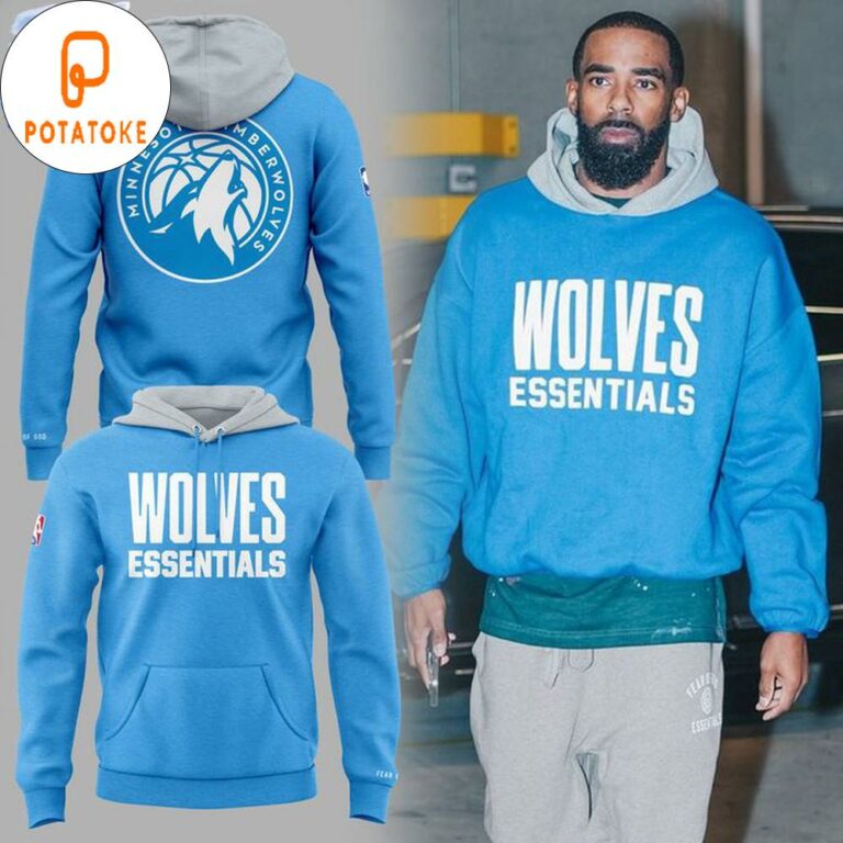 Minnesota Timberwolves X Essentials Limited Edition Hoodie - Potatoke