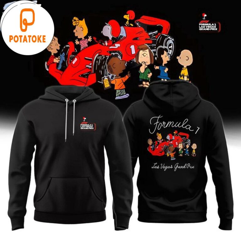 Snoopy x F1 Formula Las Vegas Grand Prix Hoodie - Potatoke